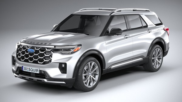 Ford Explorer 3D Models for Download | TurboSquid