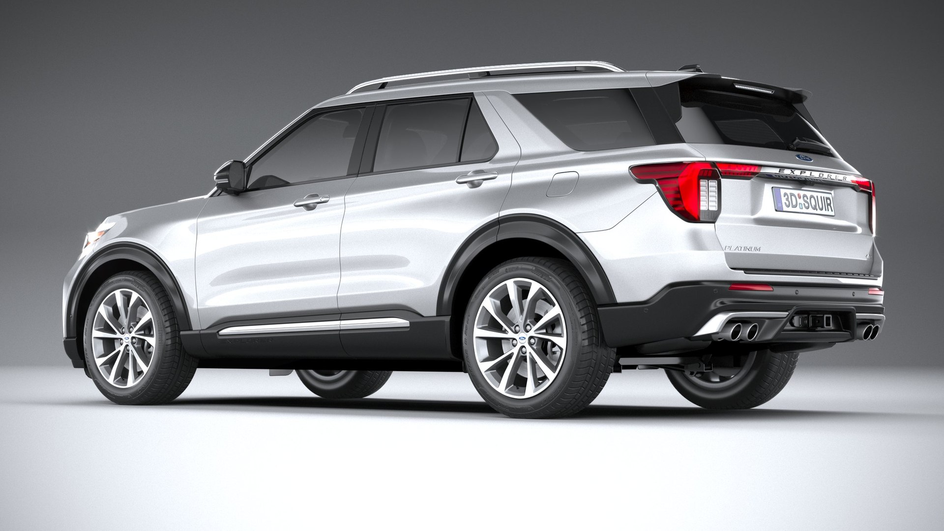 Ford Explorer 2025 3D Model - TurboSquid 2202112