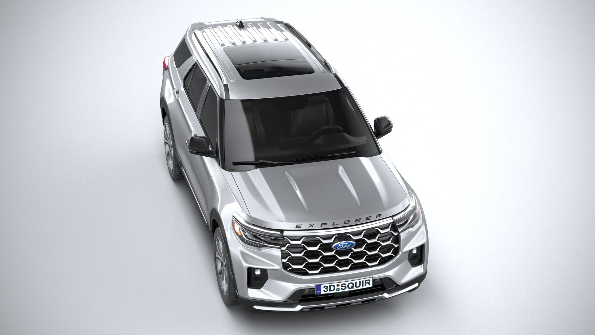 Ford Explorer 2025 3D Model - TurboSquid 2202112
