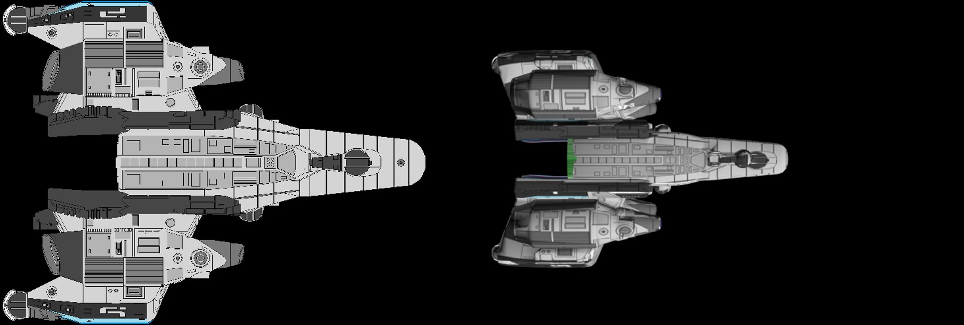 3d Gunstar Starfighter