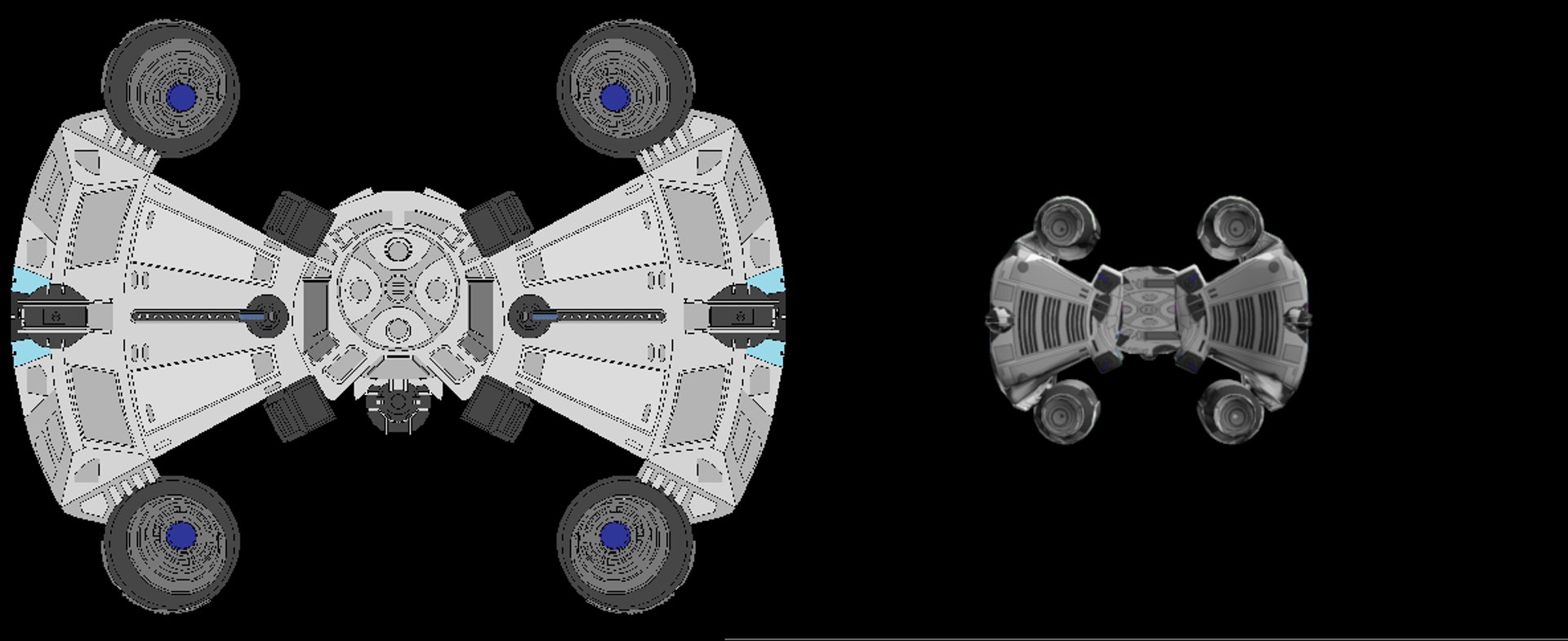 3d Gunstar Starfighter