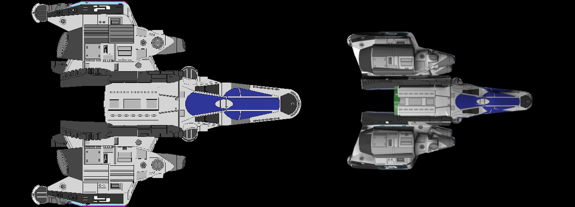 3d Gunstar Starfighter