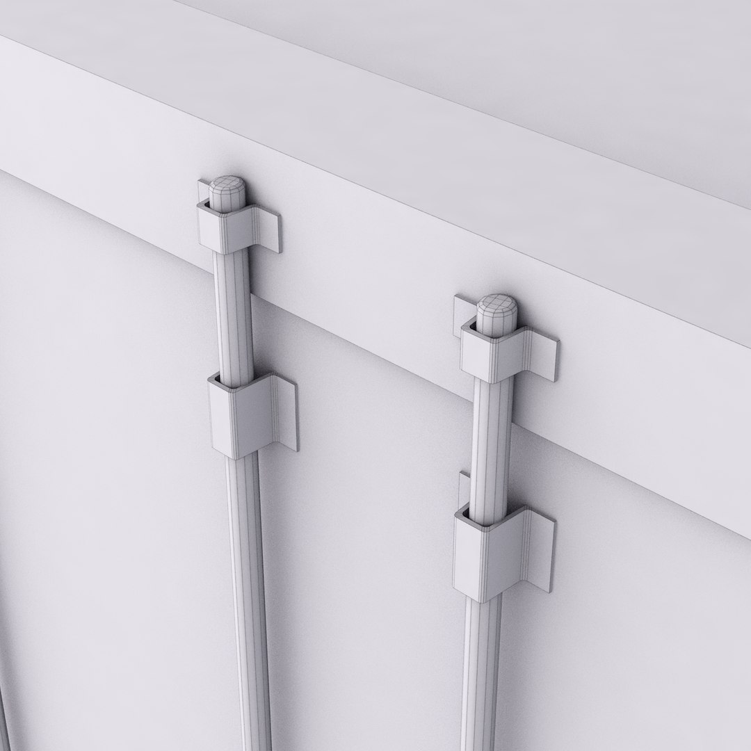 Modeled cartoon cargo container 3D model - TurboSquid 1474877