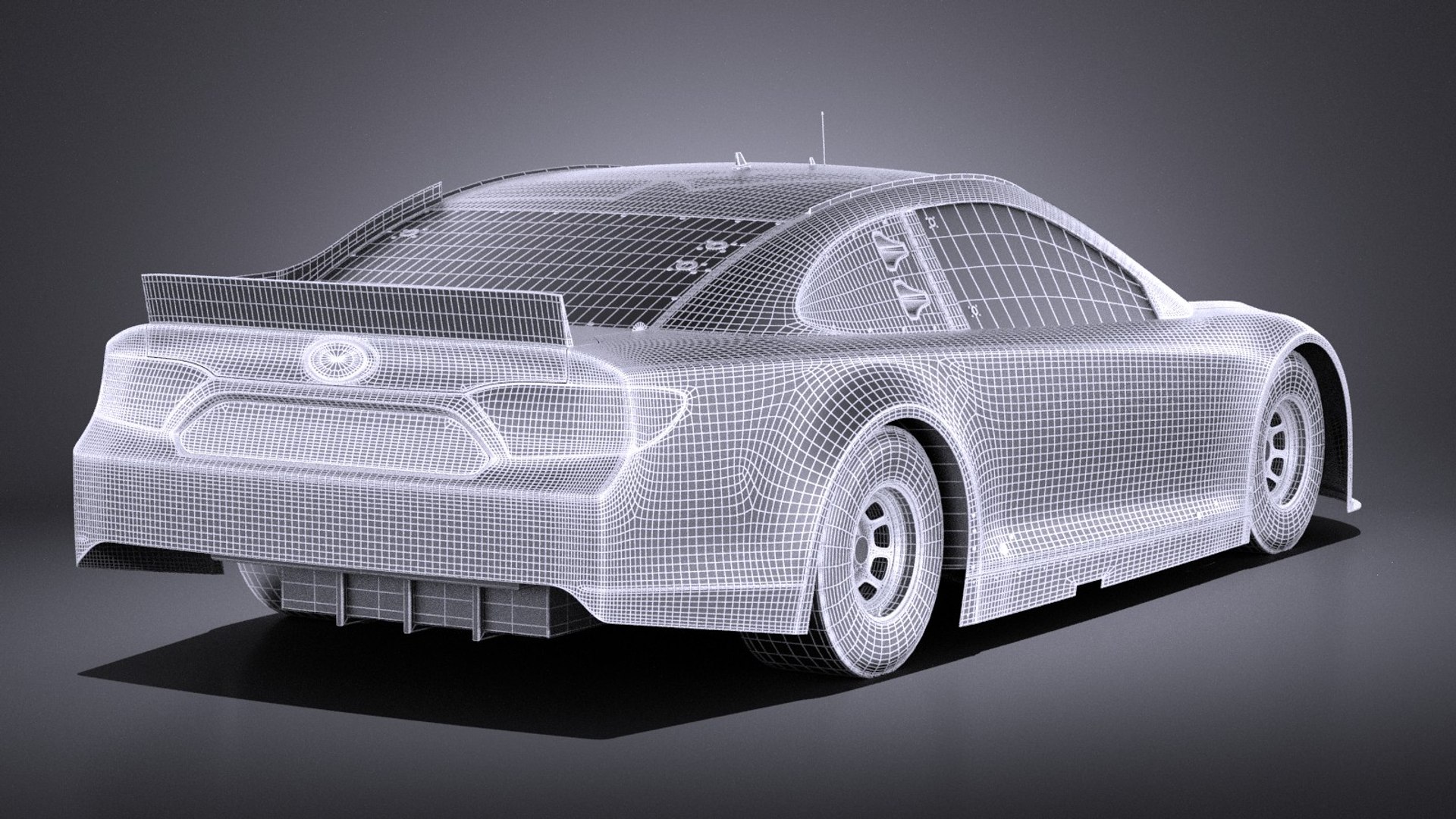 3D Car Toyota Nascar - TurboSquid 1180203