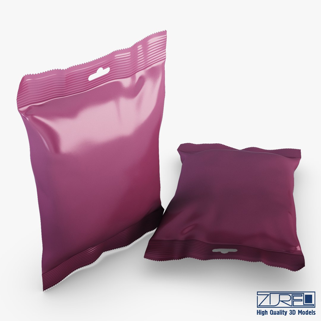 3d Food Packaging V 15 Model