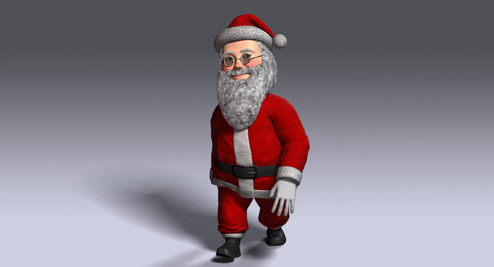 3D model cartoon santa claus 1 - TurboSquid 1342235