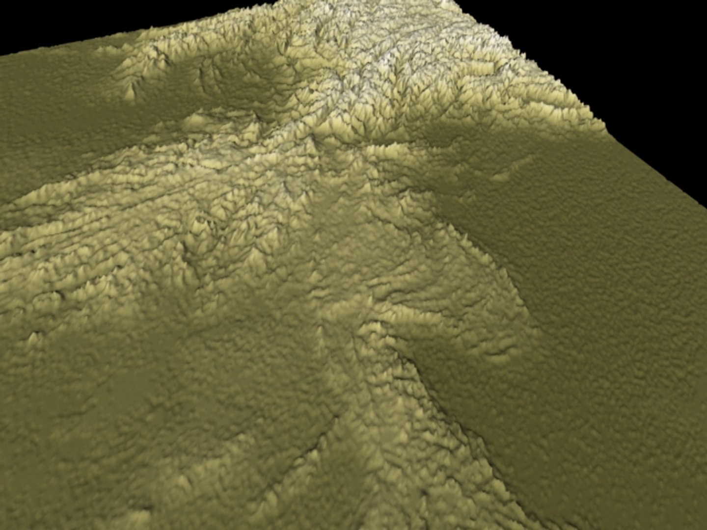 3d Model Relief Afghanistan Pakistan