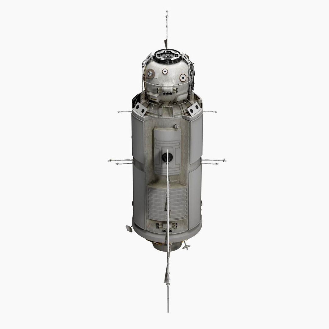 space functional cargo block 3d model