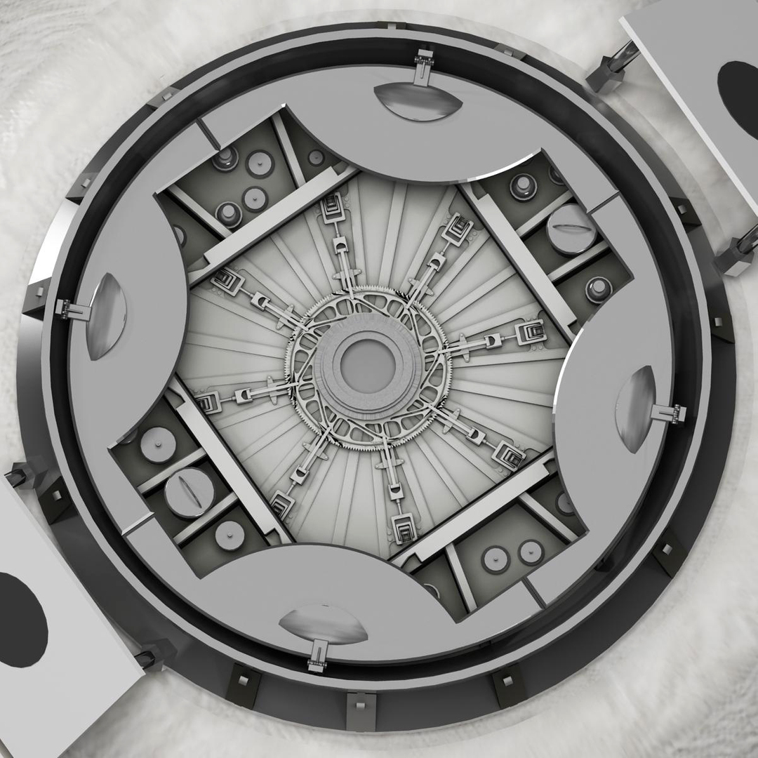 space functional cargo block 3d model