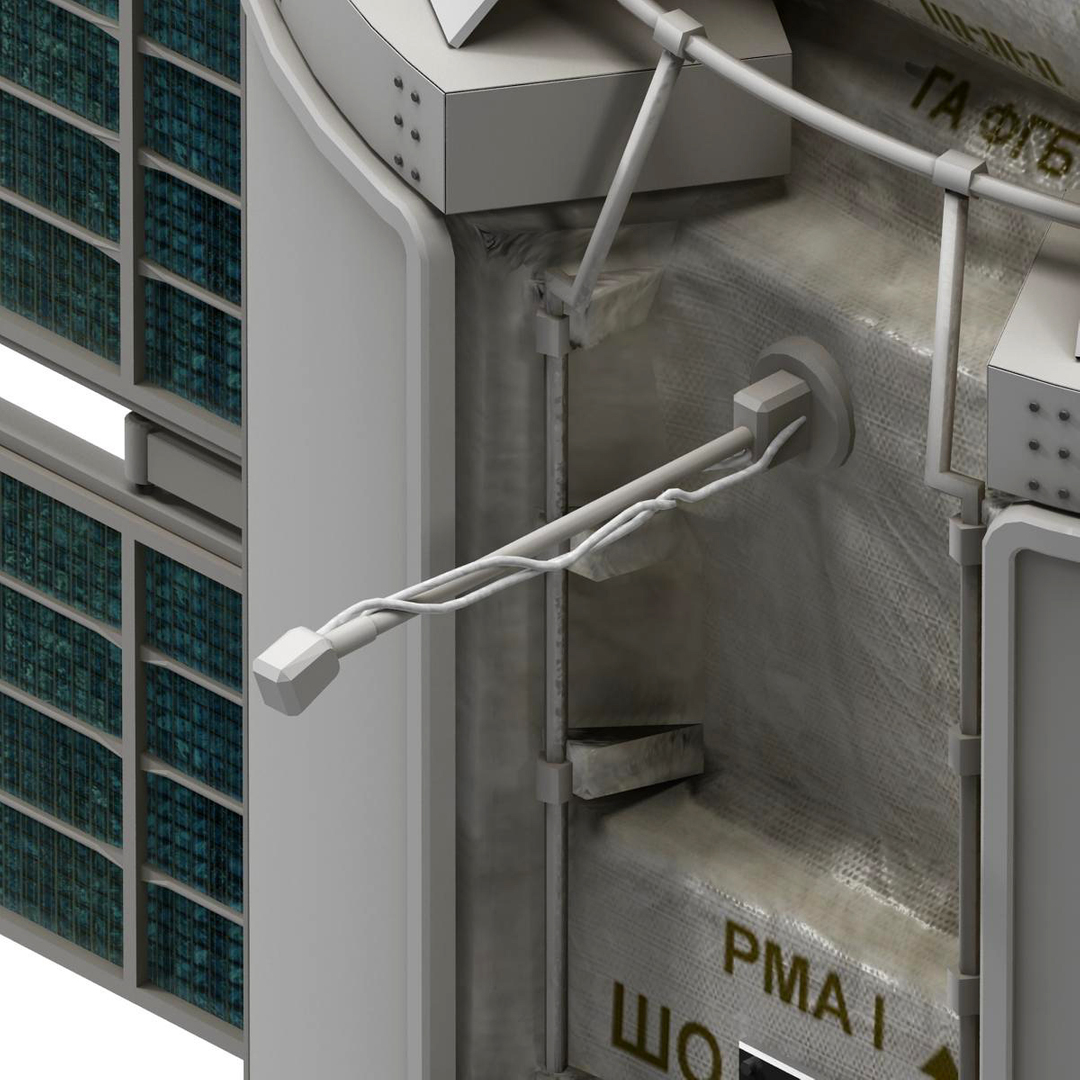 space functional cargo block 3d model