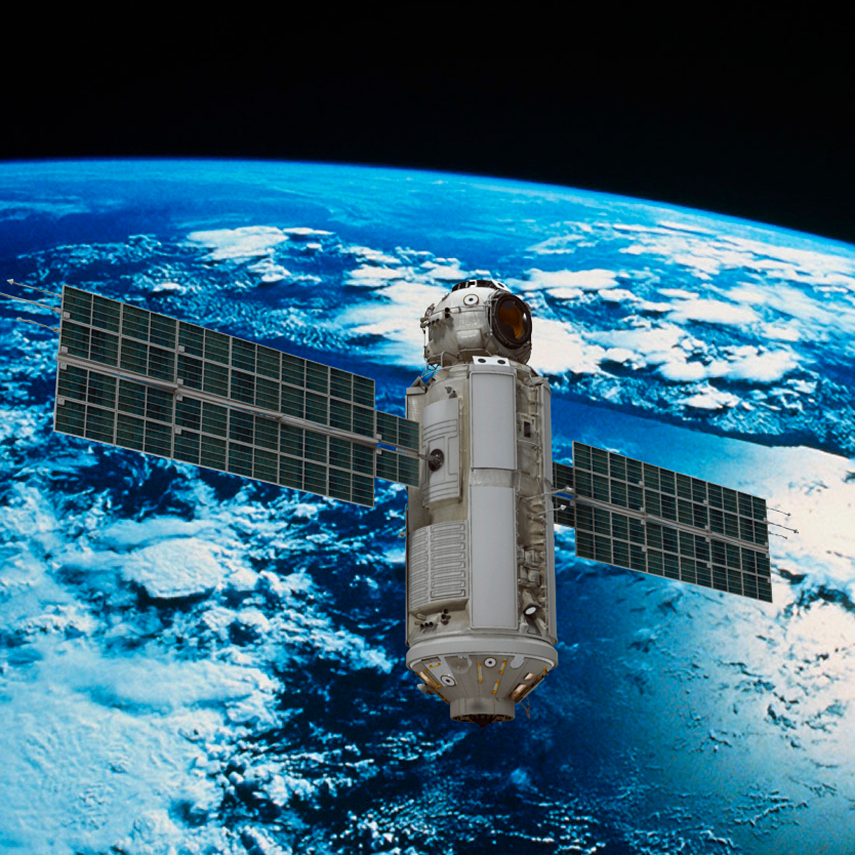 space functional cargo block 3d model