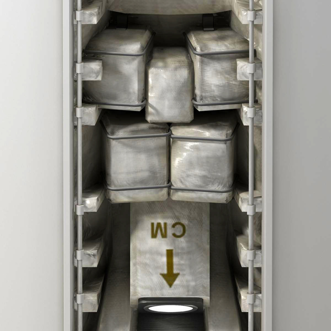 space functional cargo block 3d model