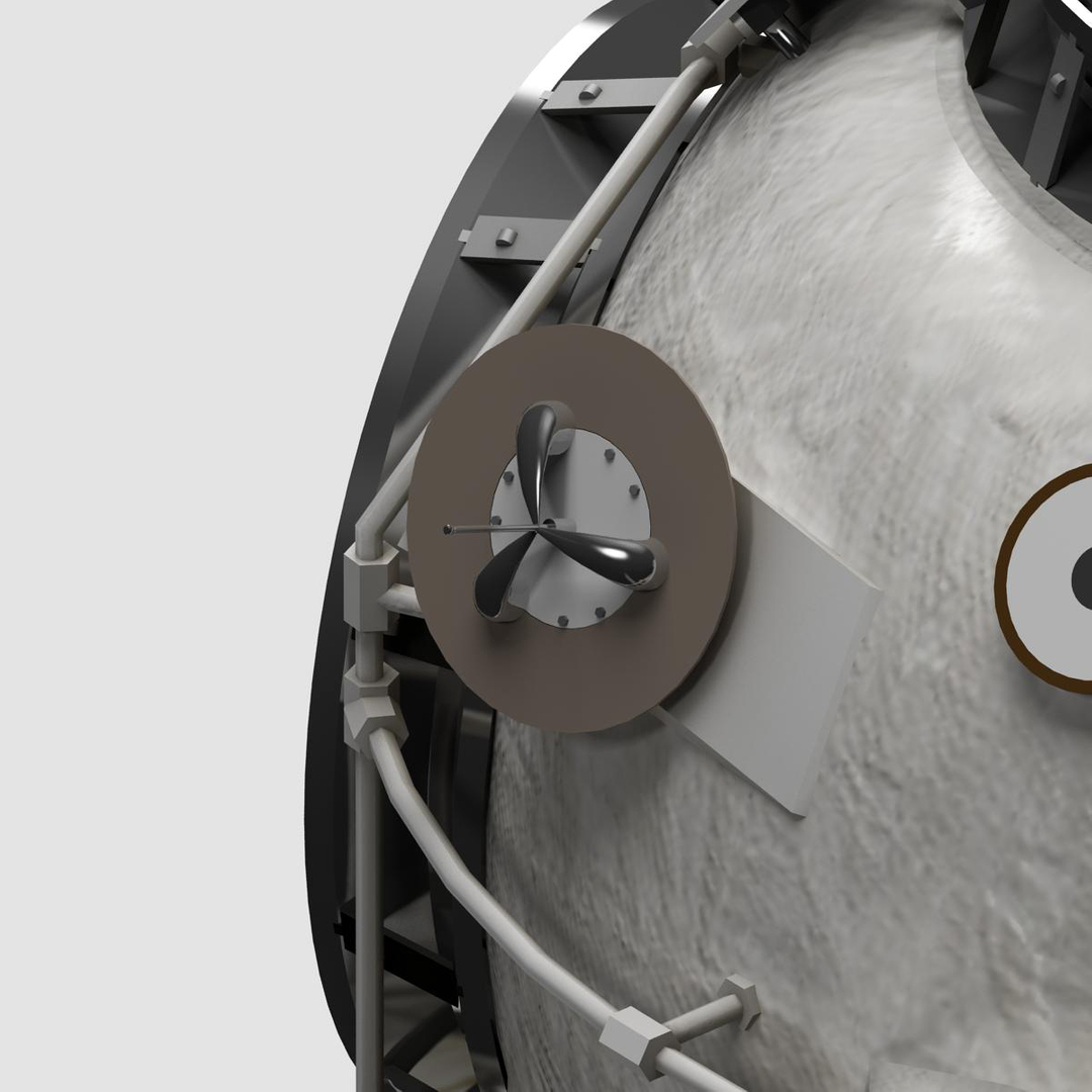 space functional cargo block 3d model