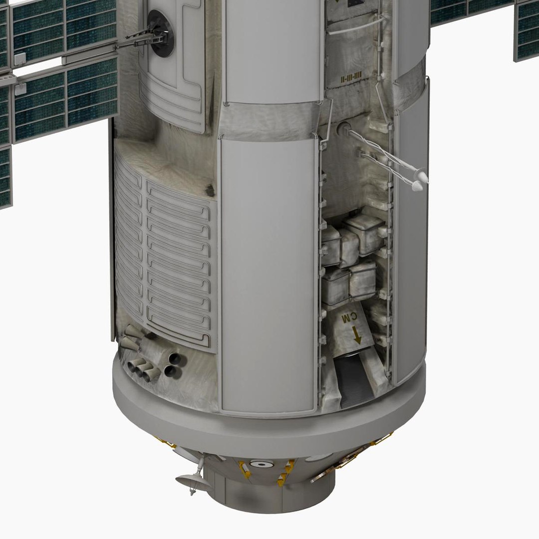 space functional cargo block 3d model