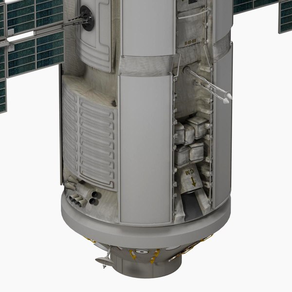 space functional cargo block 3d model