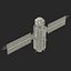 Space Functional Cargo Block 3d Model