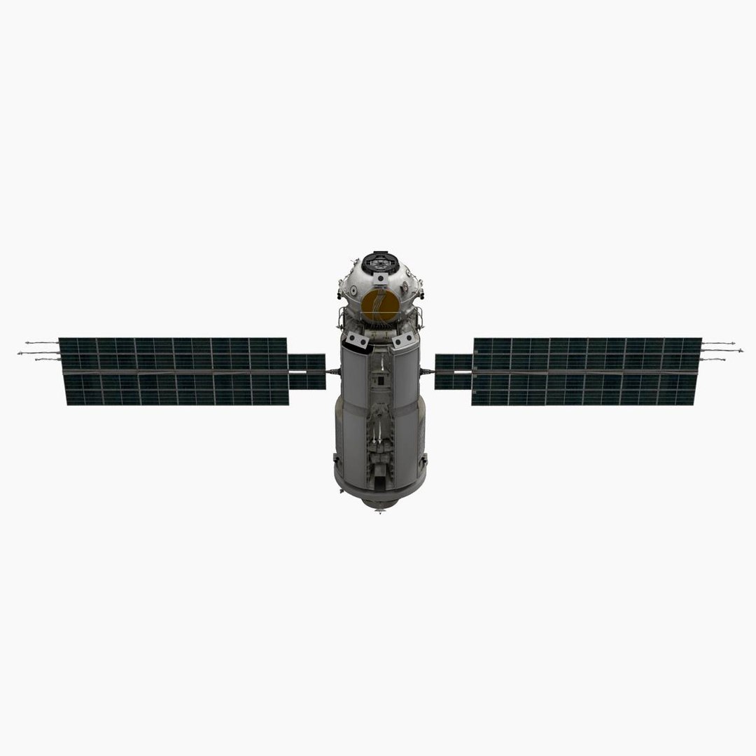space functional cargo block 3d model