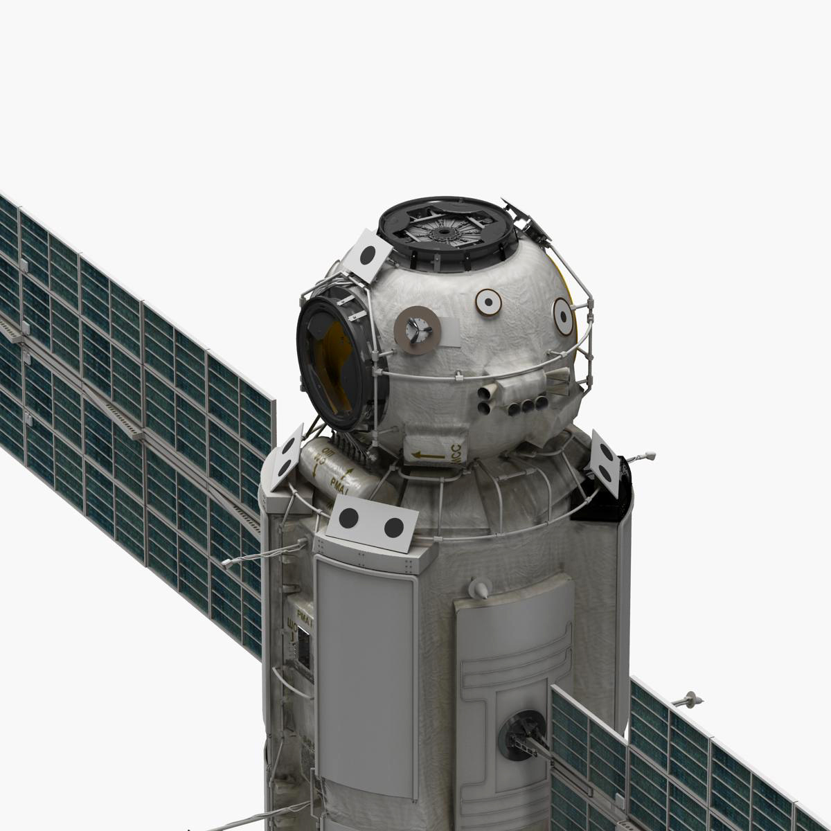 space functional cargo block 3d model