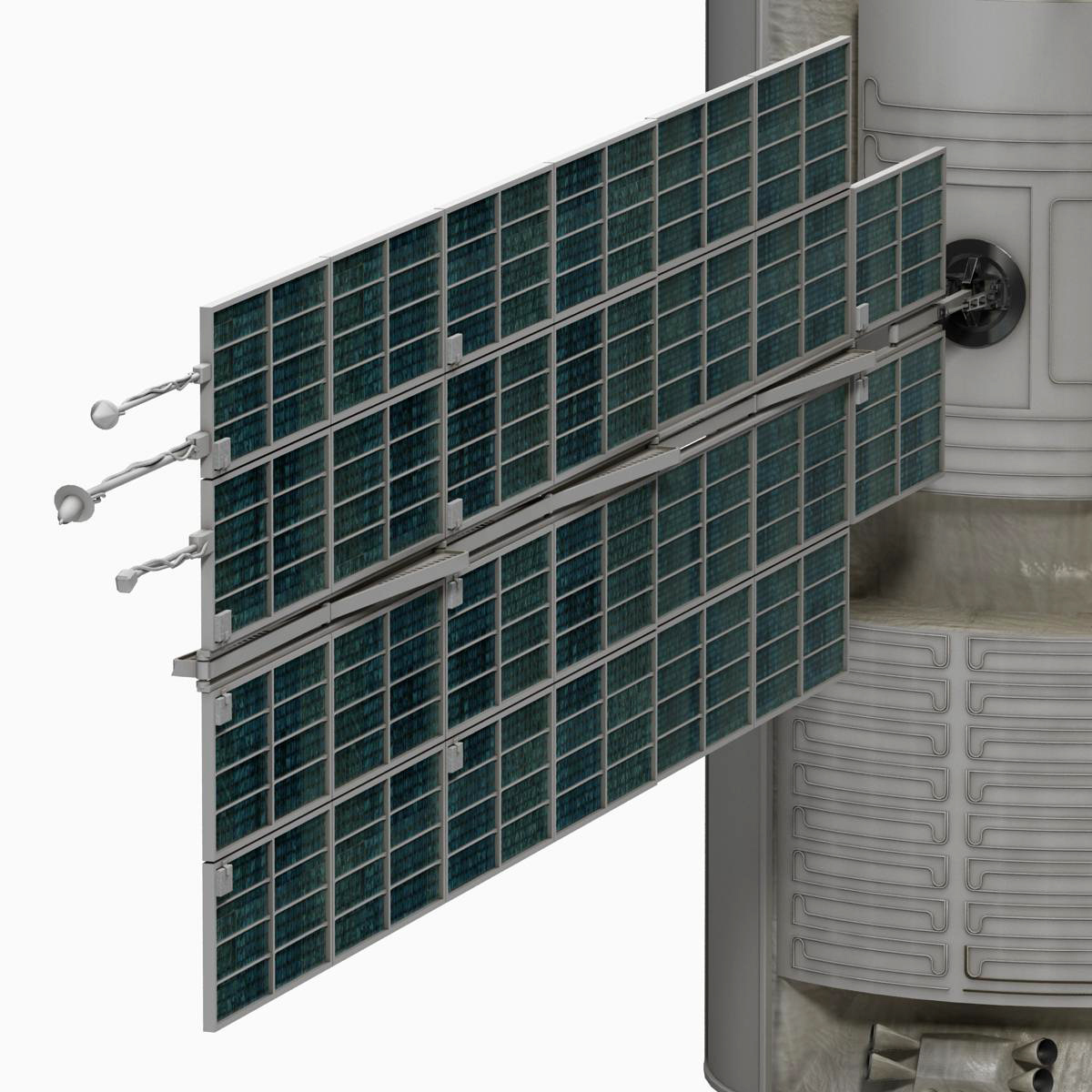 space functional cargo block 3d model