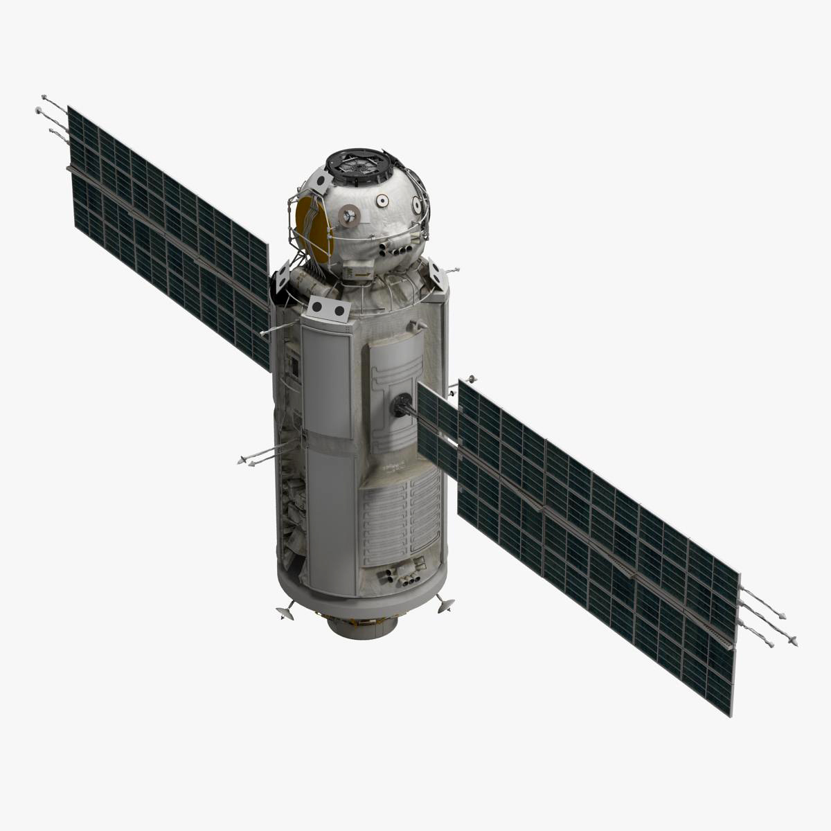 space functional cargo block 3d model