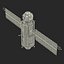 Space Functional Cargo Block 3d Model