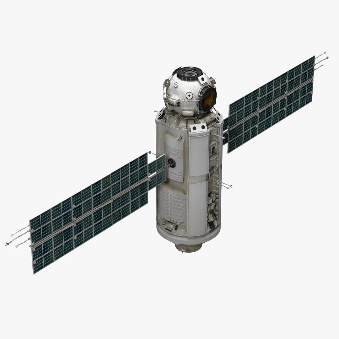 space functional cargo block 3d model