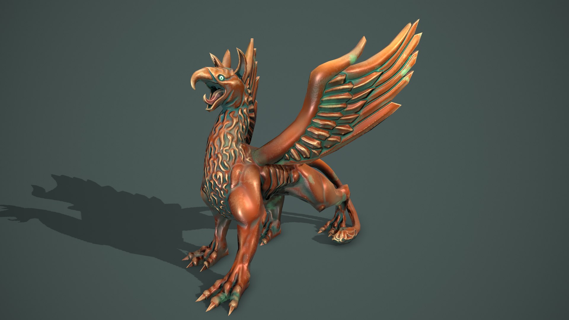 Fantasy Statue 3D - TurboSquid 1443959