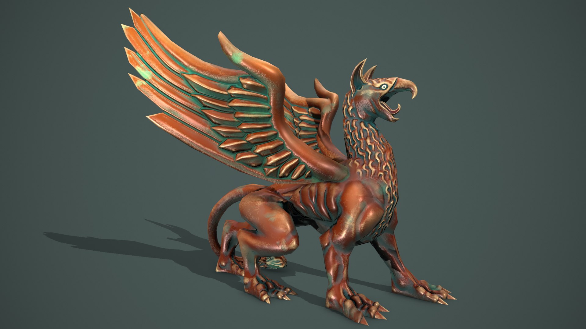 Fantasy Statue 3D - TurboSquid 1443959