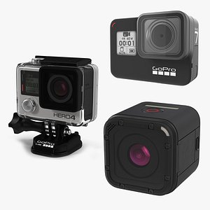 3D Gopro Hero4 Models - Browse & Download Formats - TurboSquid