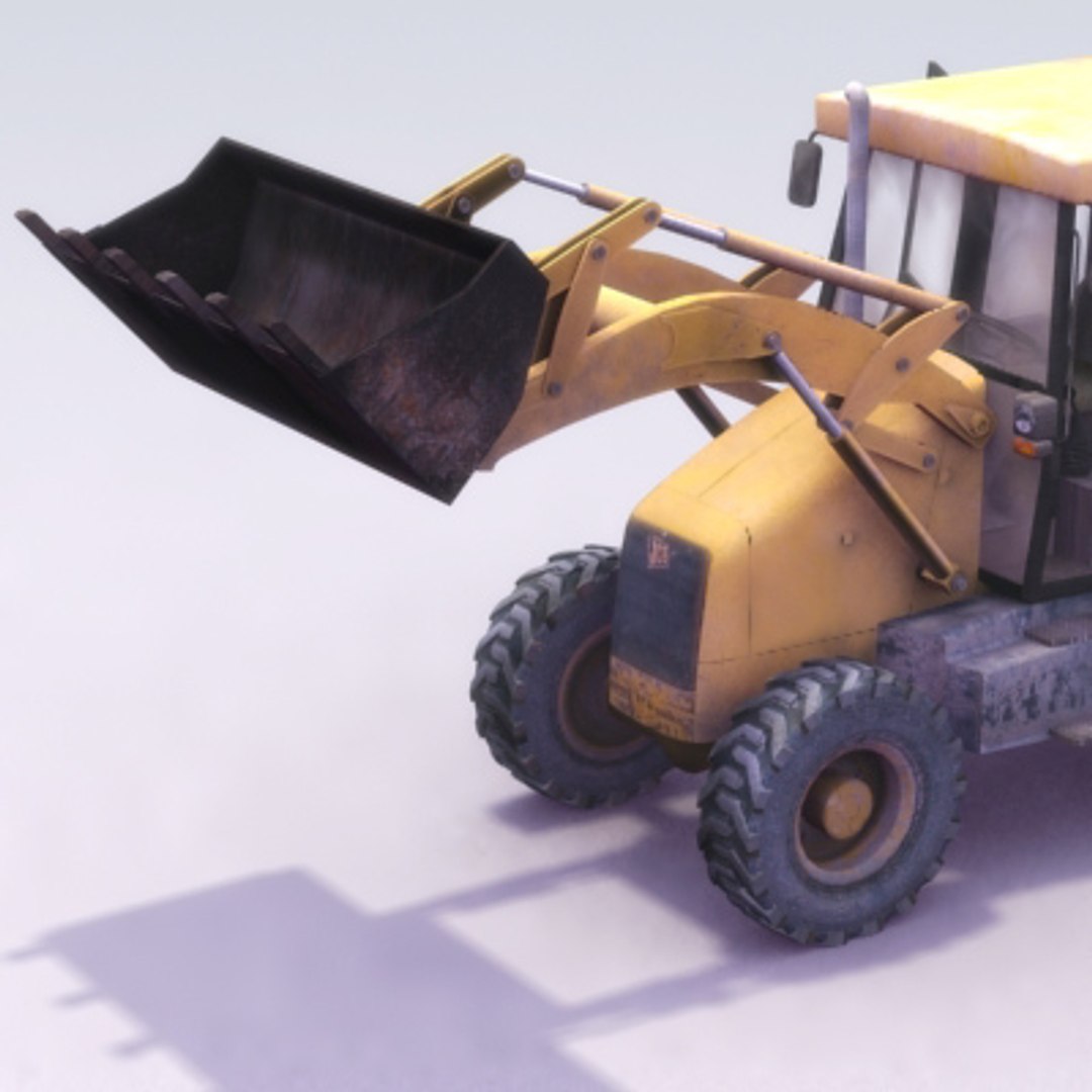 3d Model 2cx Digger