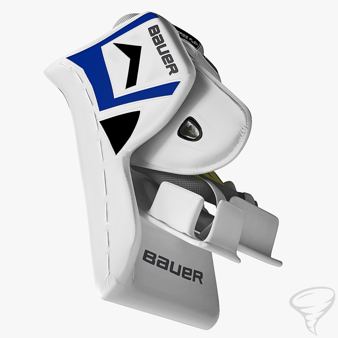 3d ice hockey blocker model