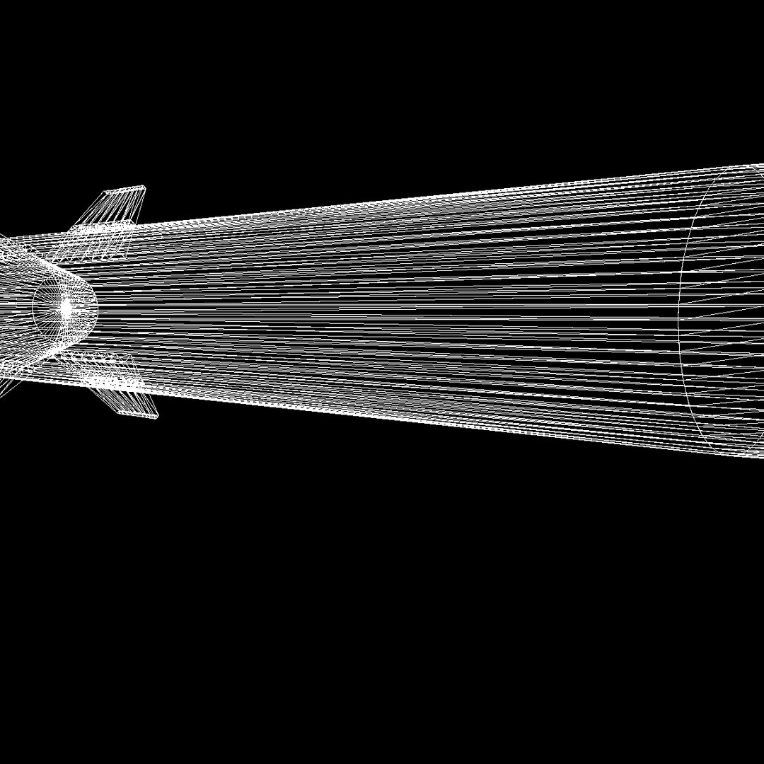 Missile Lora 3d Model