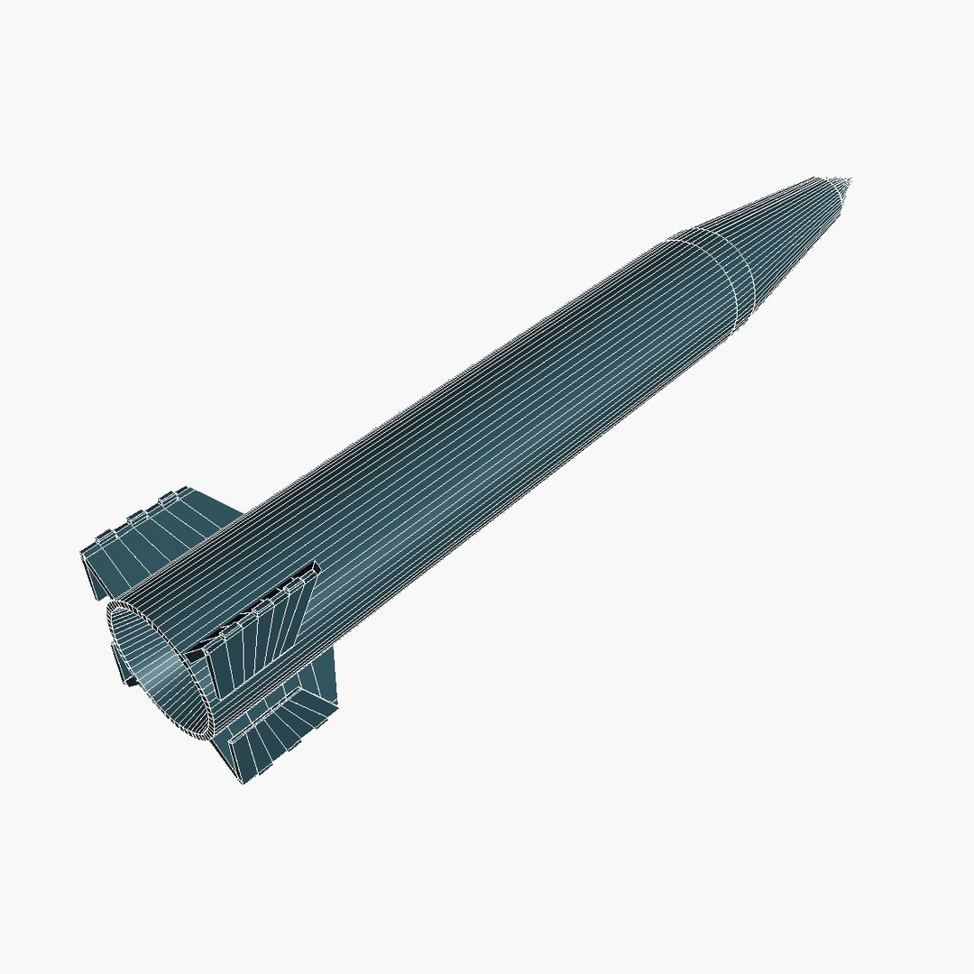 Missile Lora 3d Model
