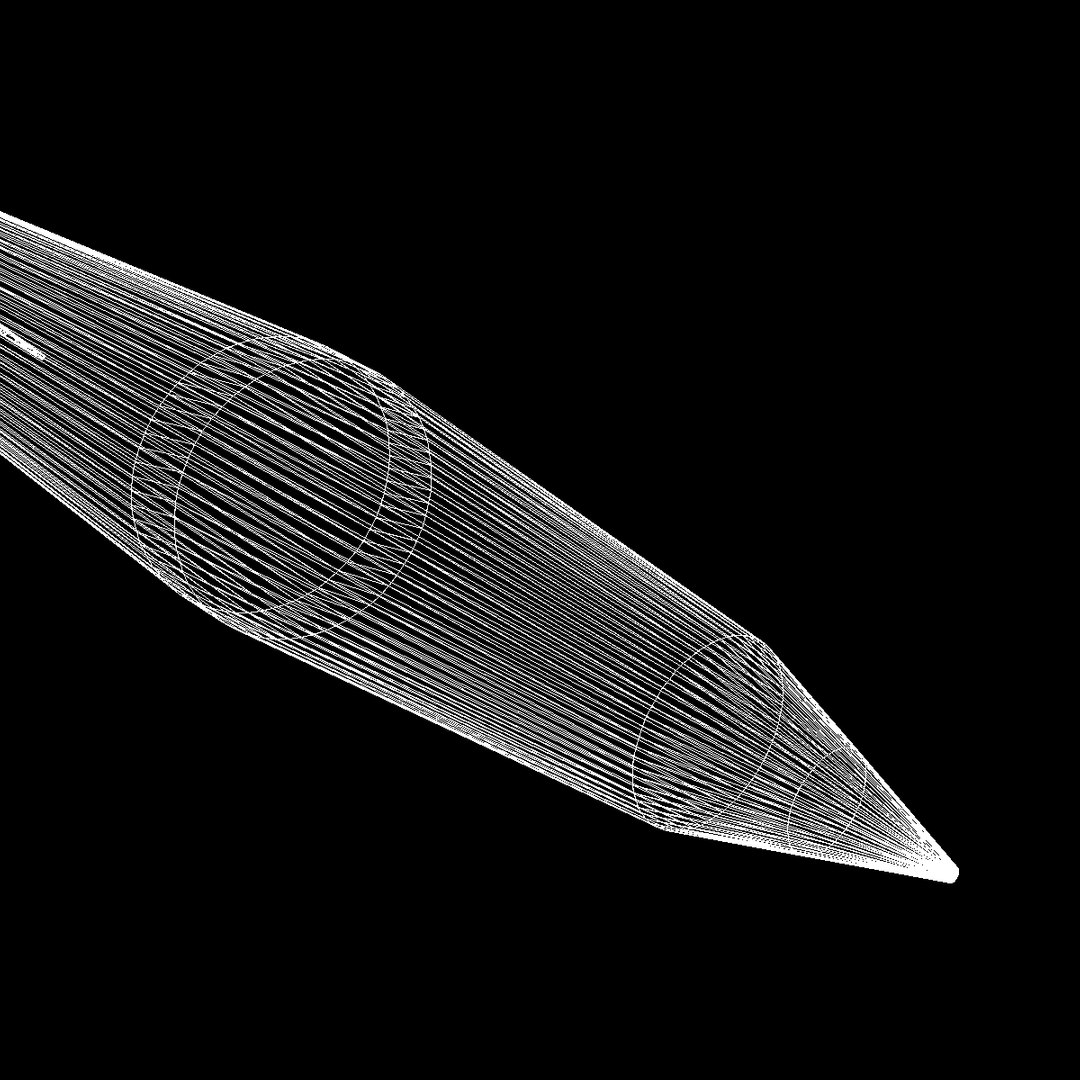 Missile Lora 3d Model