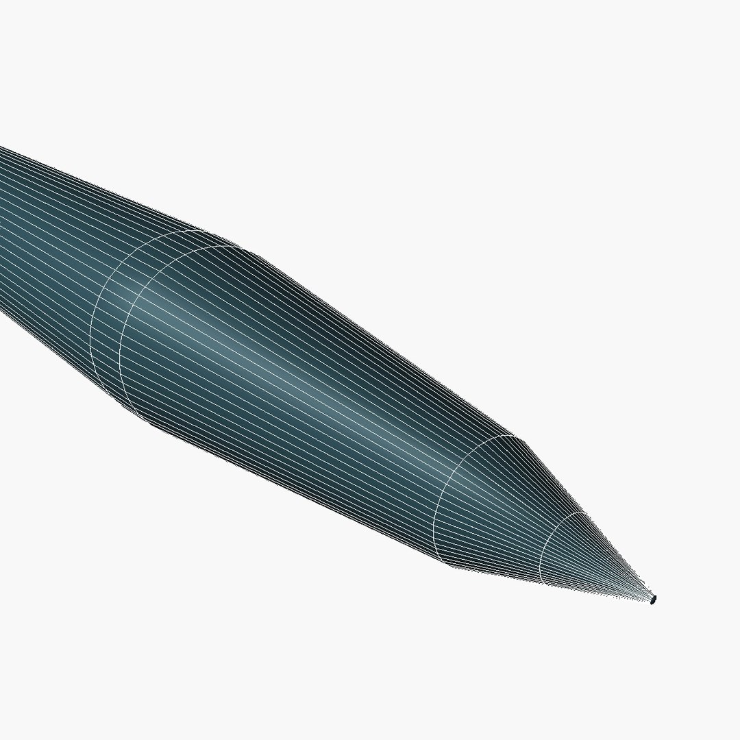Missile Lora 3d Model