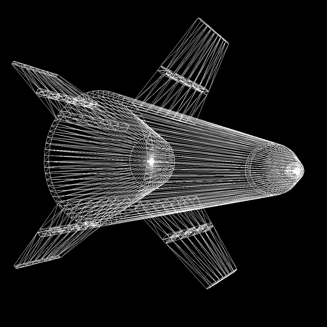 Missile Lora 3d Model