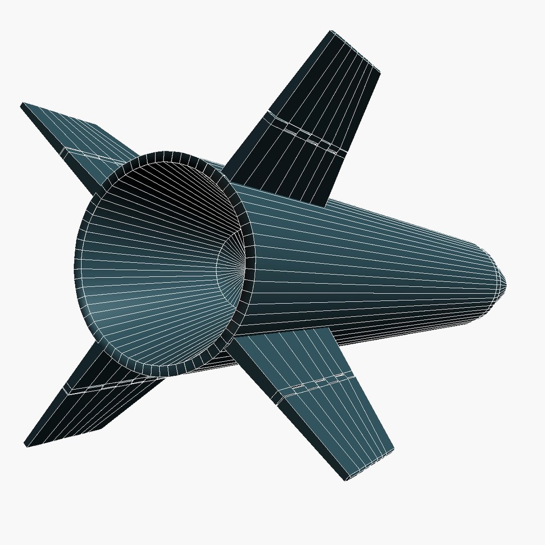 Missile Lora 3d Model