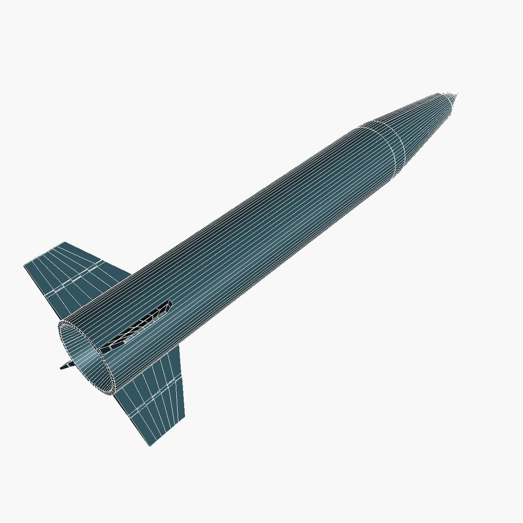 Missile Lora 3d Model