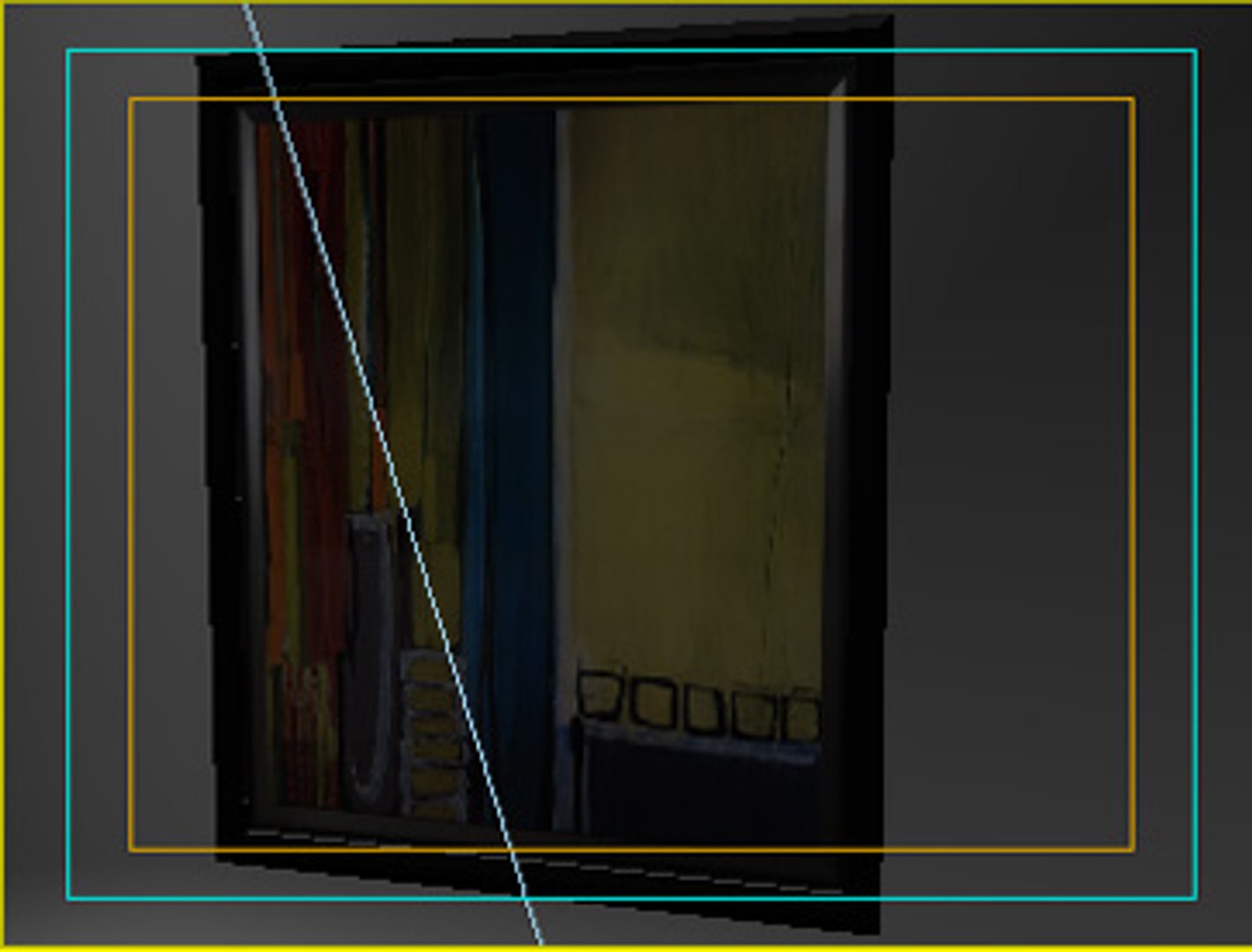 3ds Max Abstract Frame