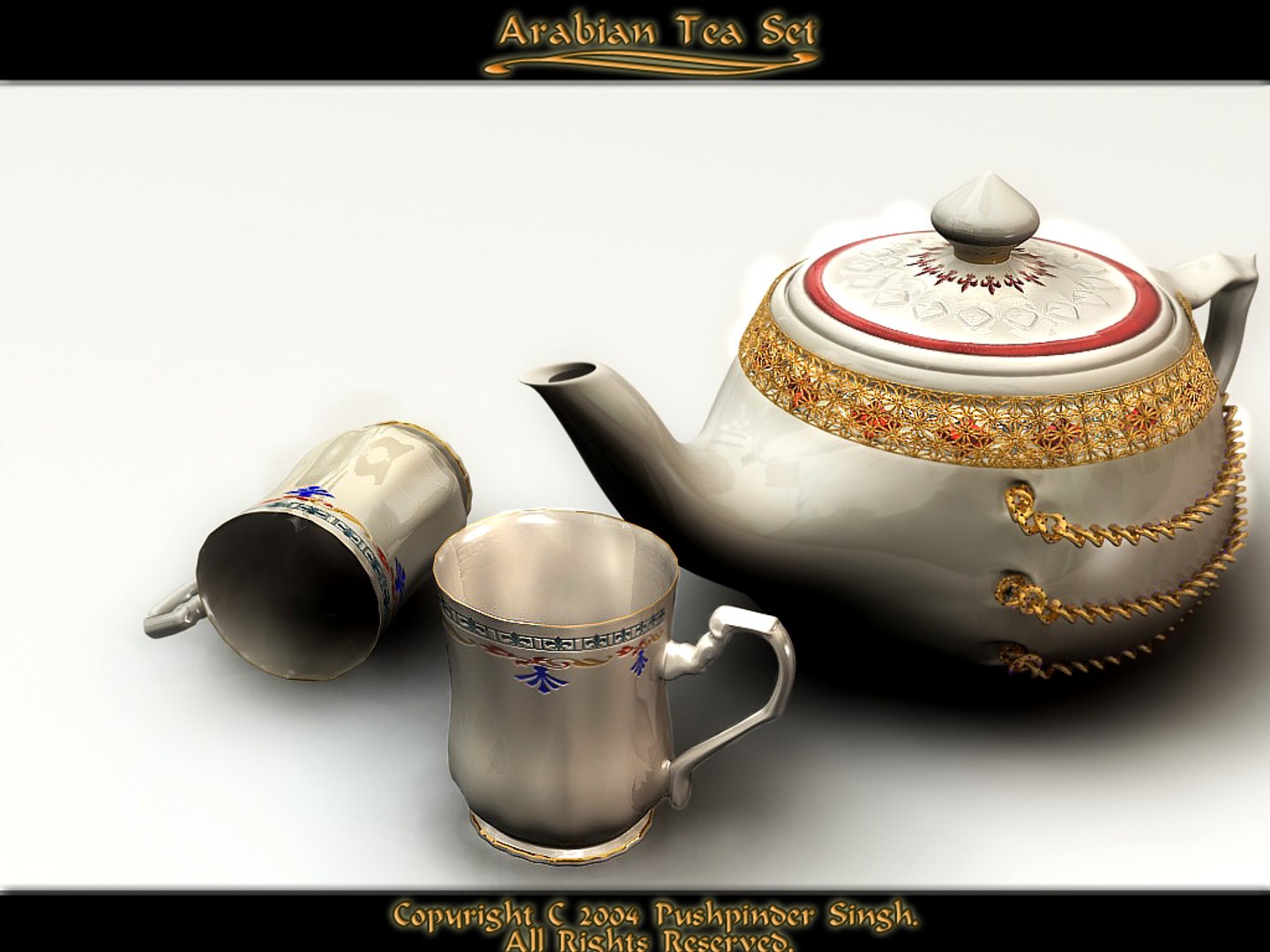 Max Arabian Tea Set