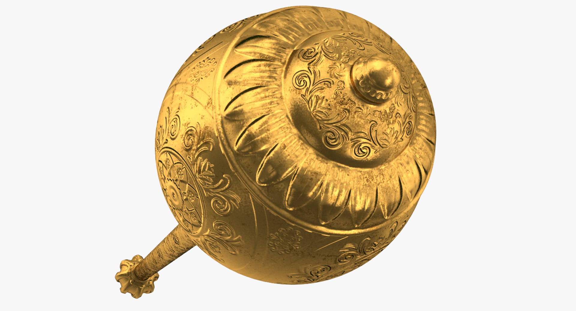 Gada Hanuman 3D Model - TurboSquid 1394028