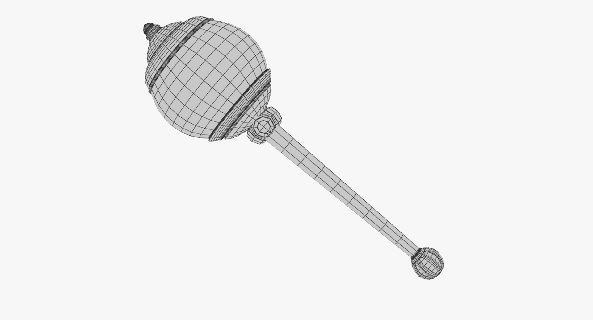 Gada Hanuman 3D Model - TurboSquid 1394028