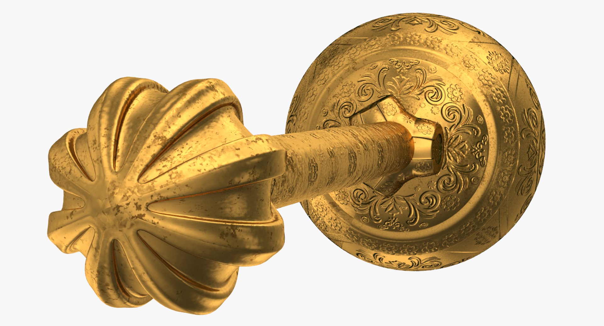 Gada Hanuman 3D Model - TurboSquid 1394028