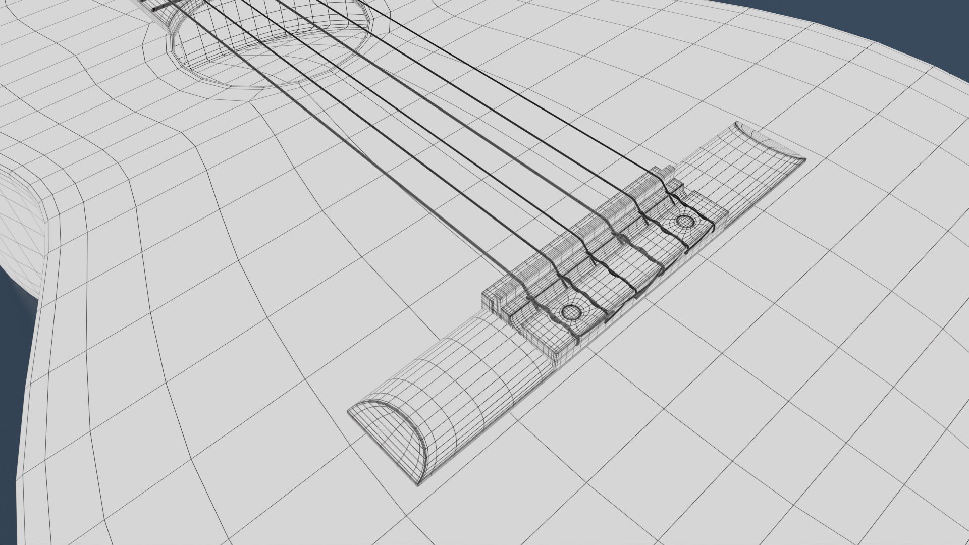 3D Wooden Classical Guitar Model - TurboSquid 1581233