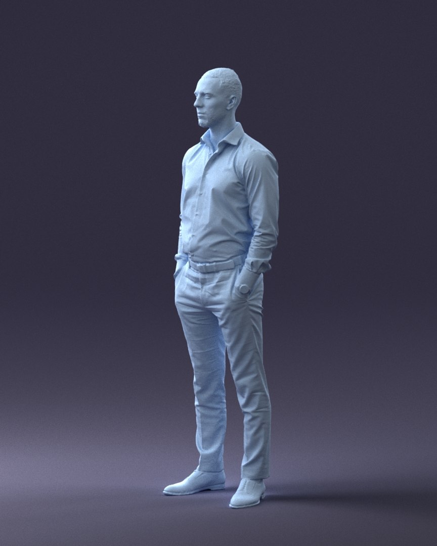 Man Office 3D Model - TurboSquid 1388099