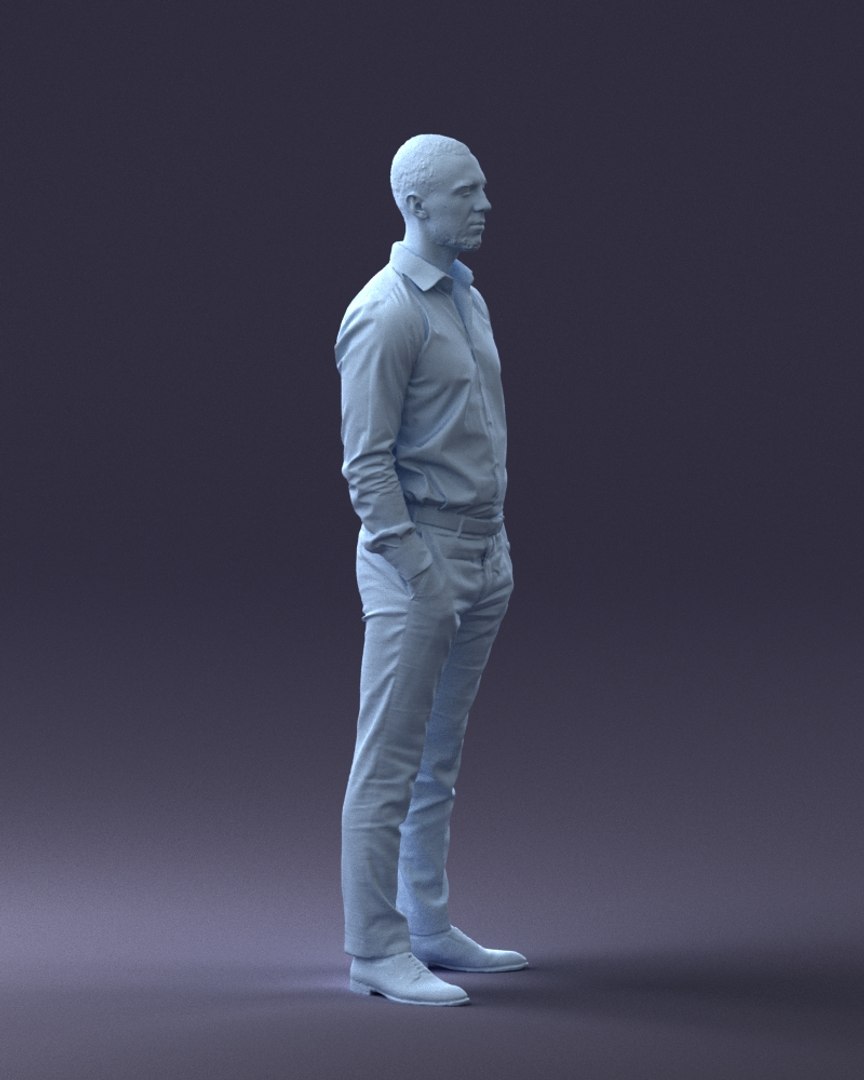 Man Office 3D Model - TurboSquid 1388099