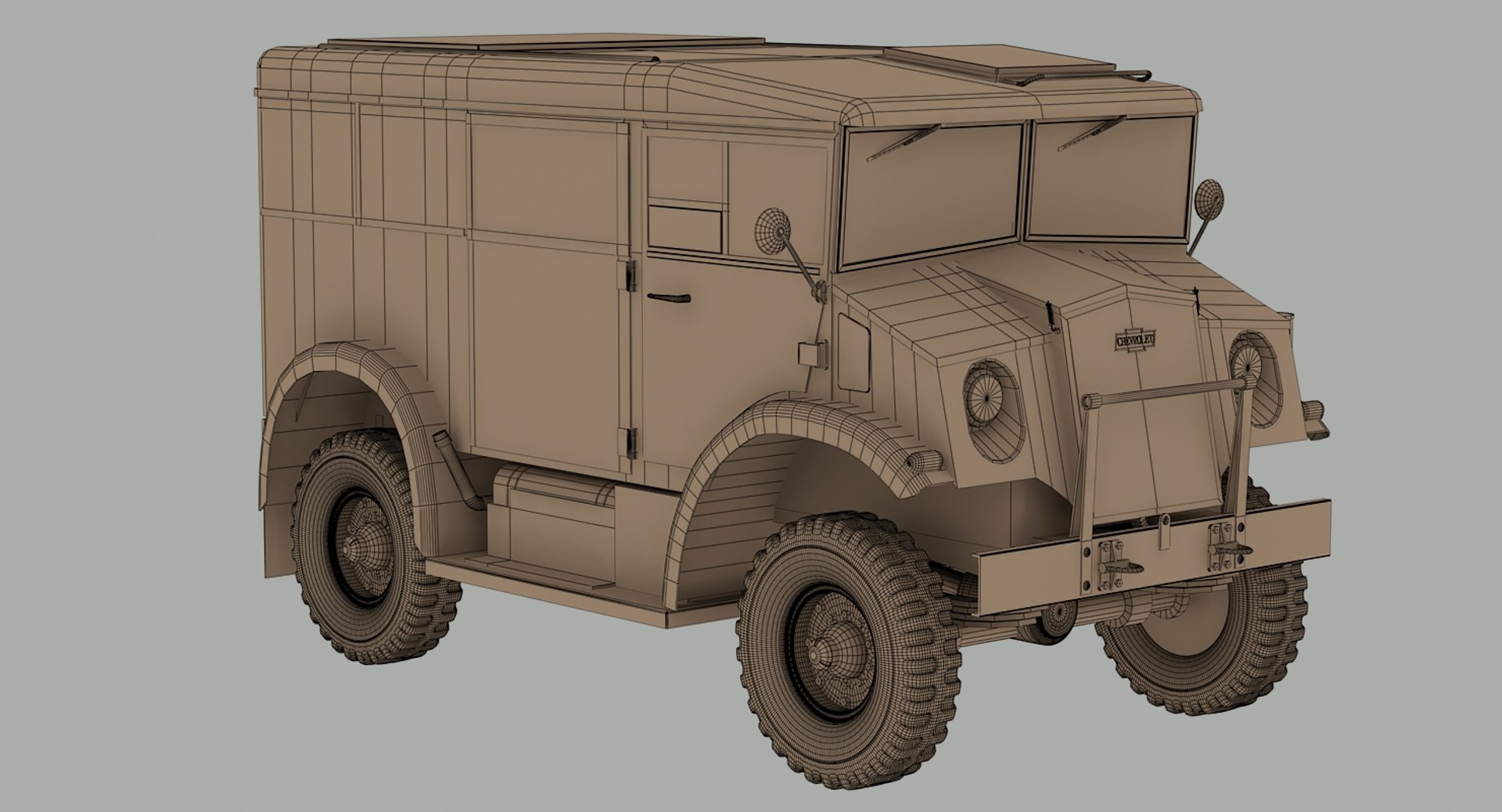 3d Ww2 Cmp C8a Hup Model