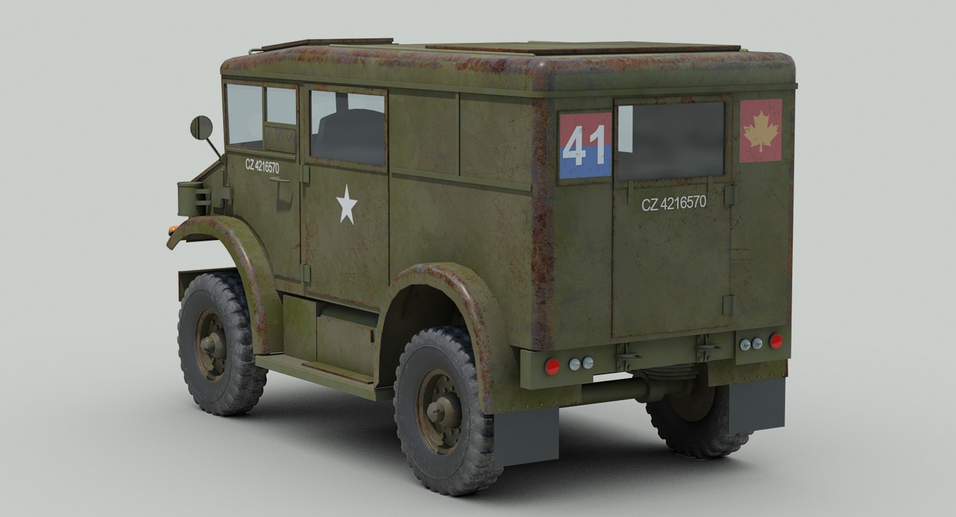 3d Ww2 Cmp C8a Hup Model