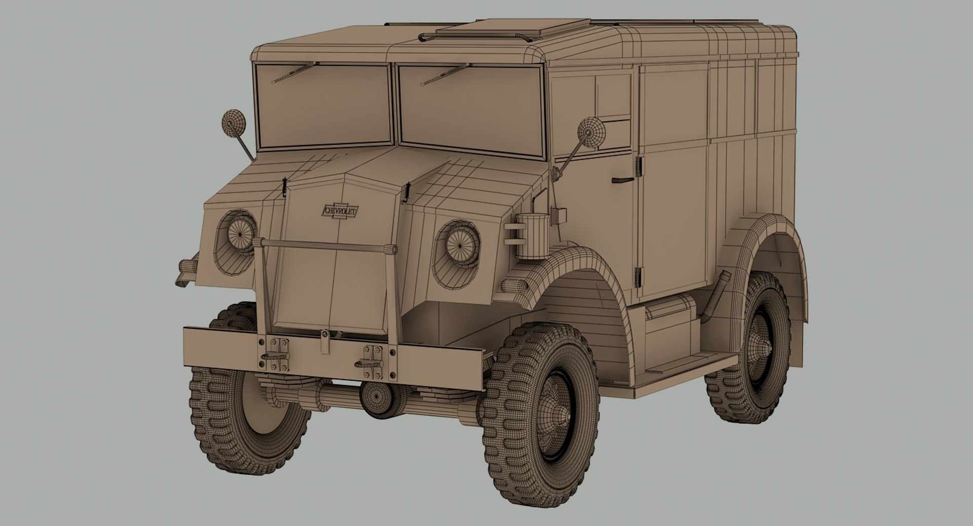 3d Ww2 Cmp C8a Hup Model