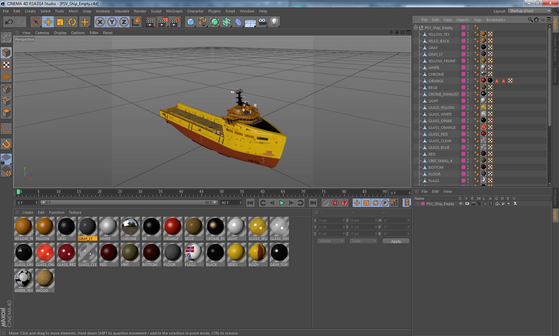 3D Psv Ship - TurboSquid 1296913